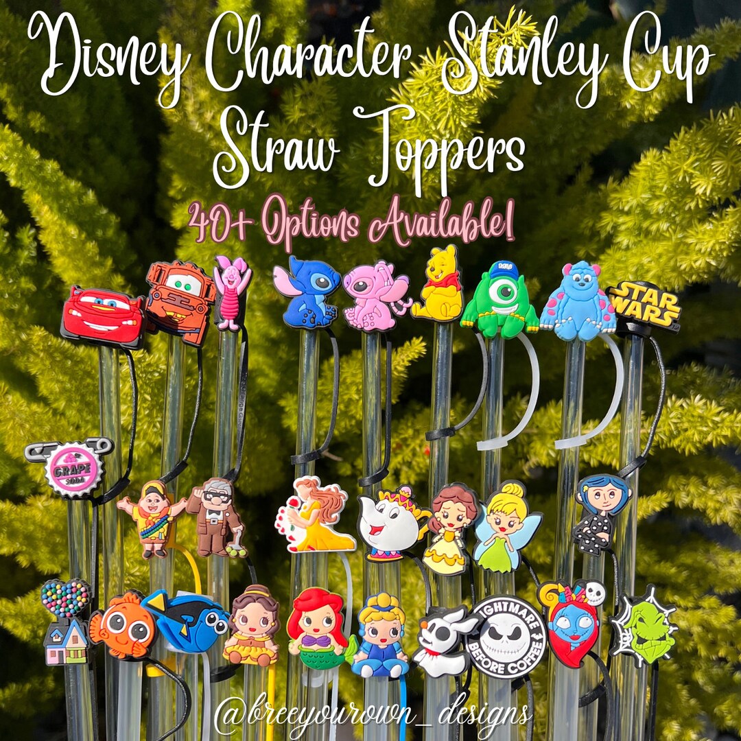 Disney Straw Toppers (fits Stanley Cups) | Fast Shipping | Stitch ...