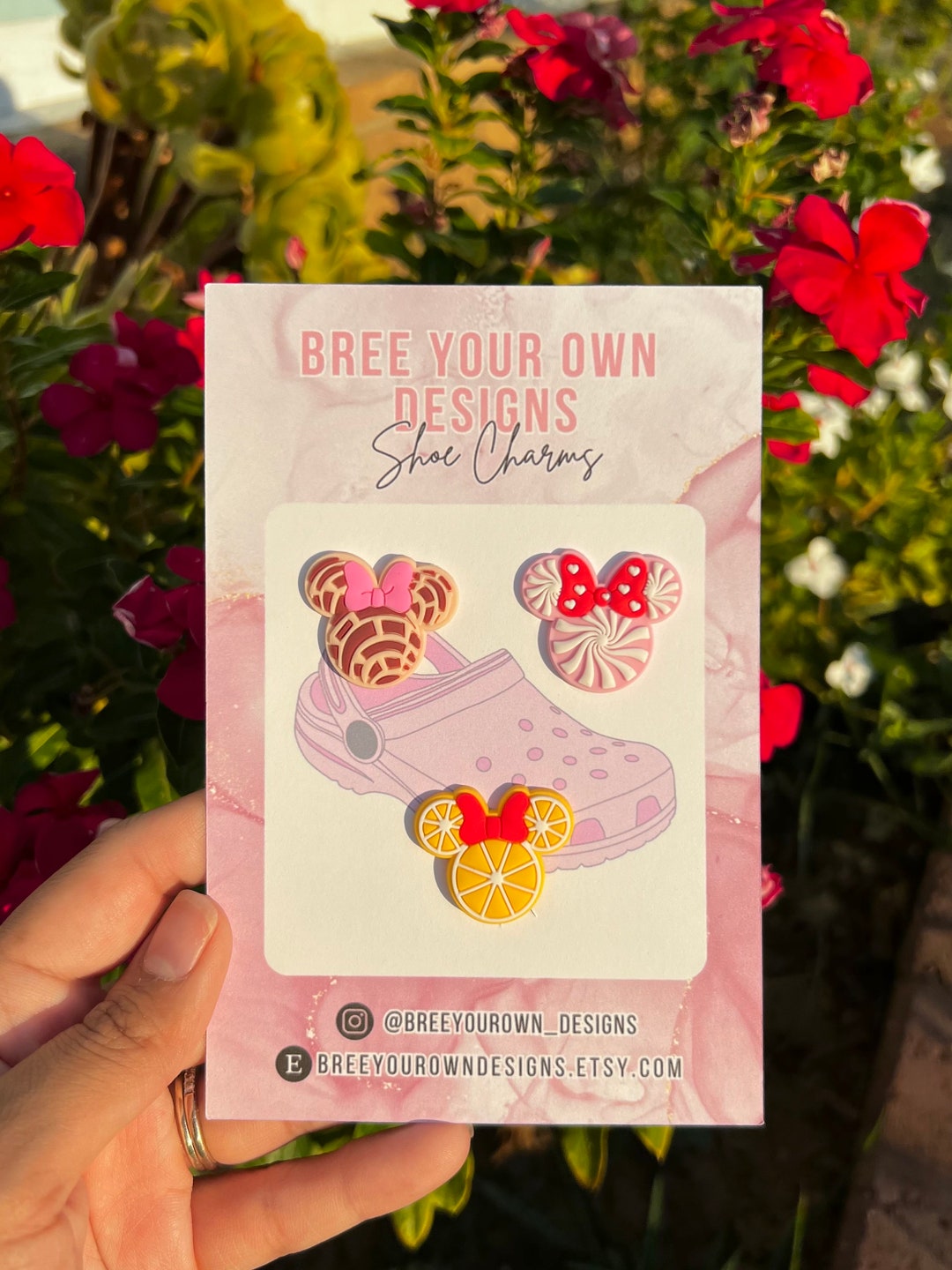 Disney Charms Minnie Ears Minnie Ears Charms Shoe Charms Crocs Minnie ...