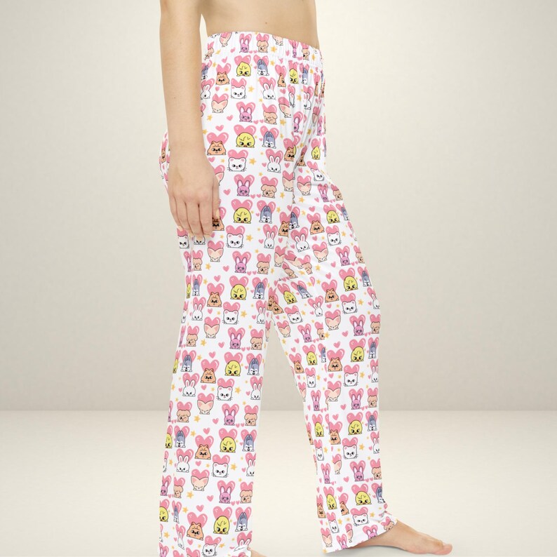 SKZOO Pajama Pants, Cute Kpop Fan Lounge Pants - Etsy
