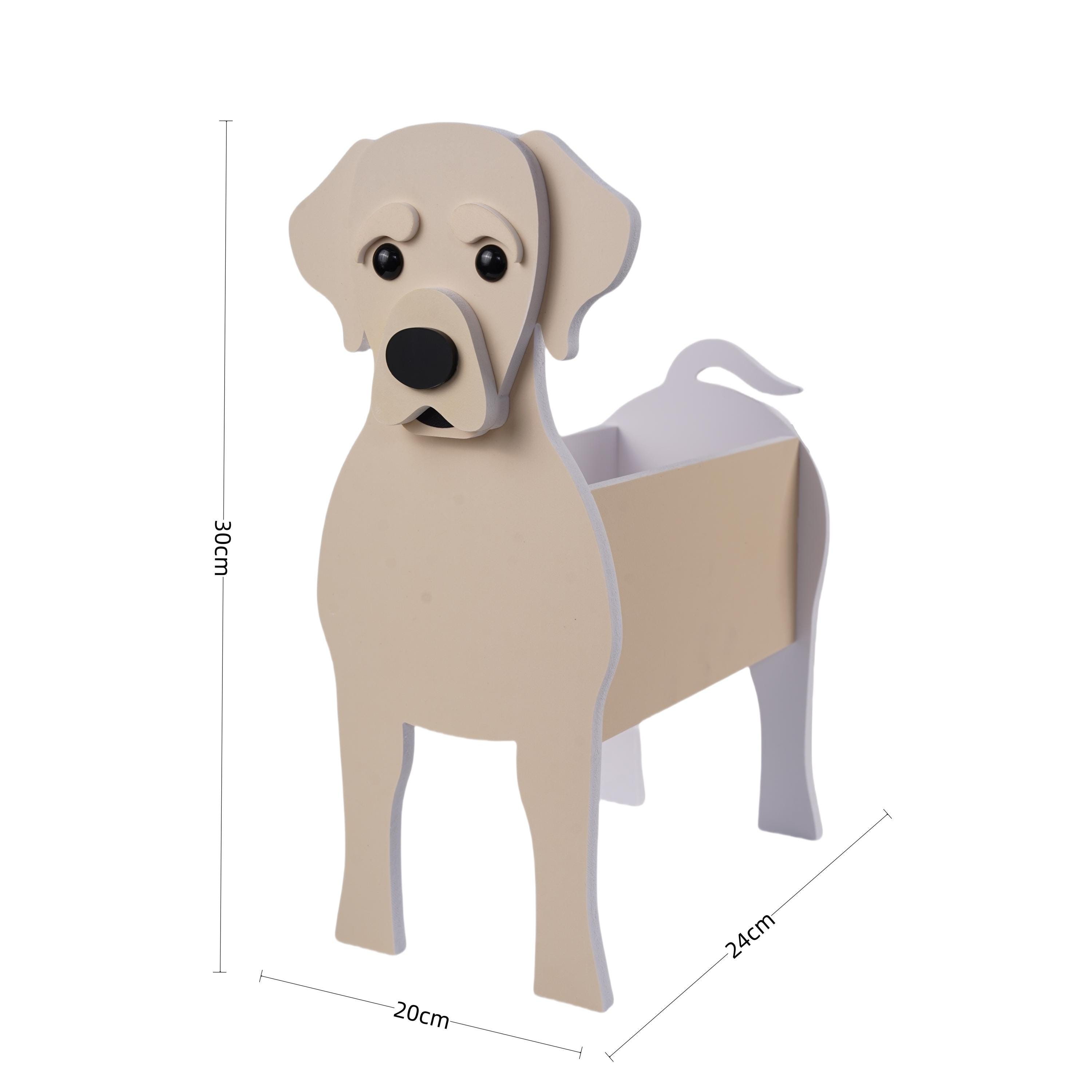 Dog-shaped Flower Pot，labrador Flower Pots，labrador Decorations, Unique ...