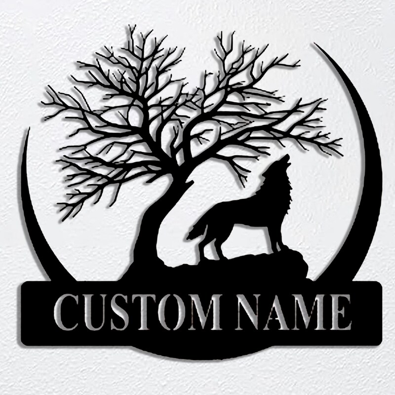 Wolf Wall Decor - Etsy