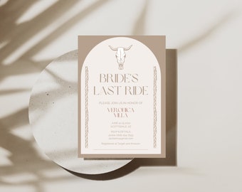 Last Rodeo Invitation - Etsy