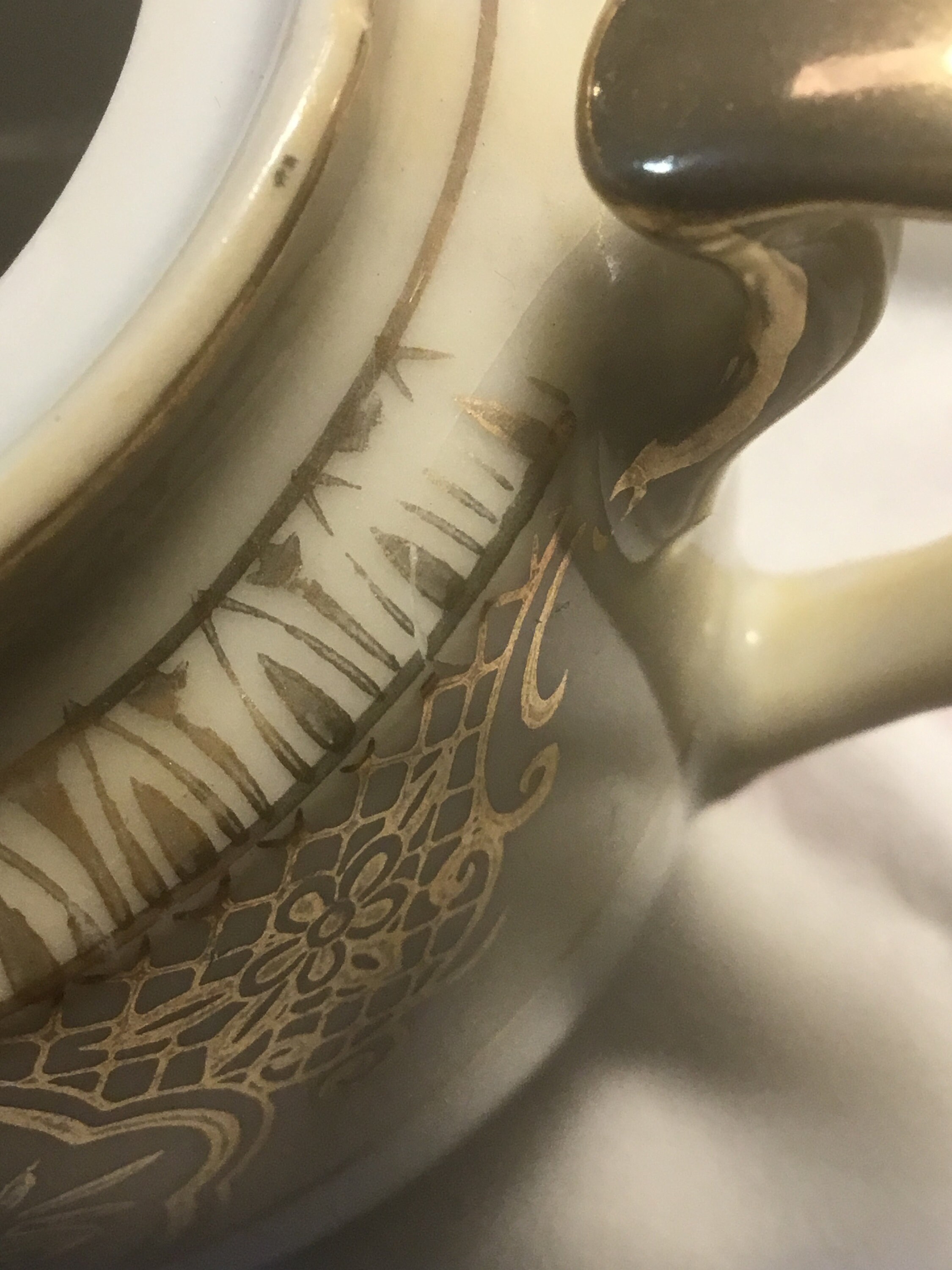 Chikaramachi/ Noritaki Porcelain Tea Set With Gold Trim - Etsy