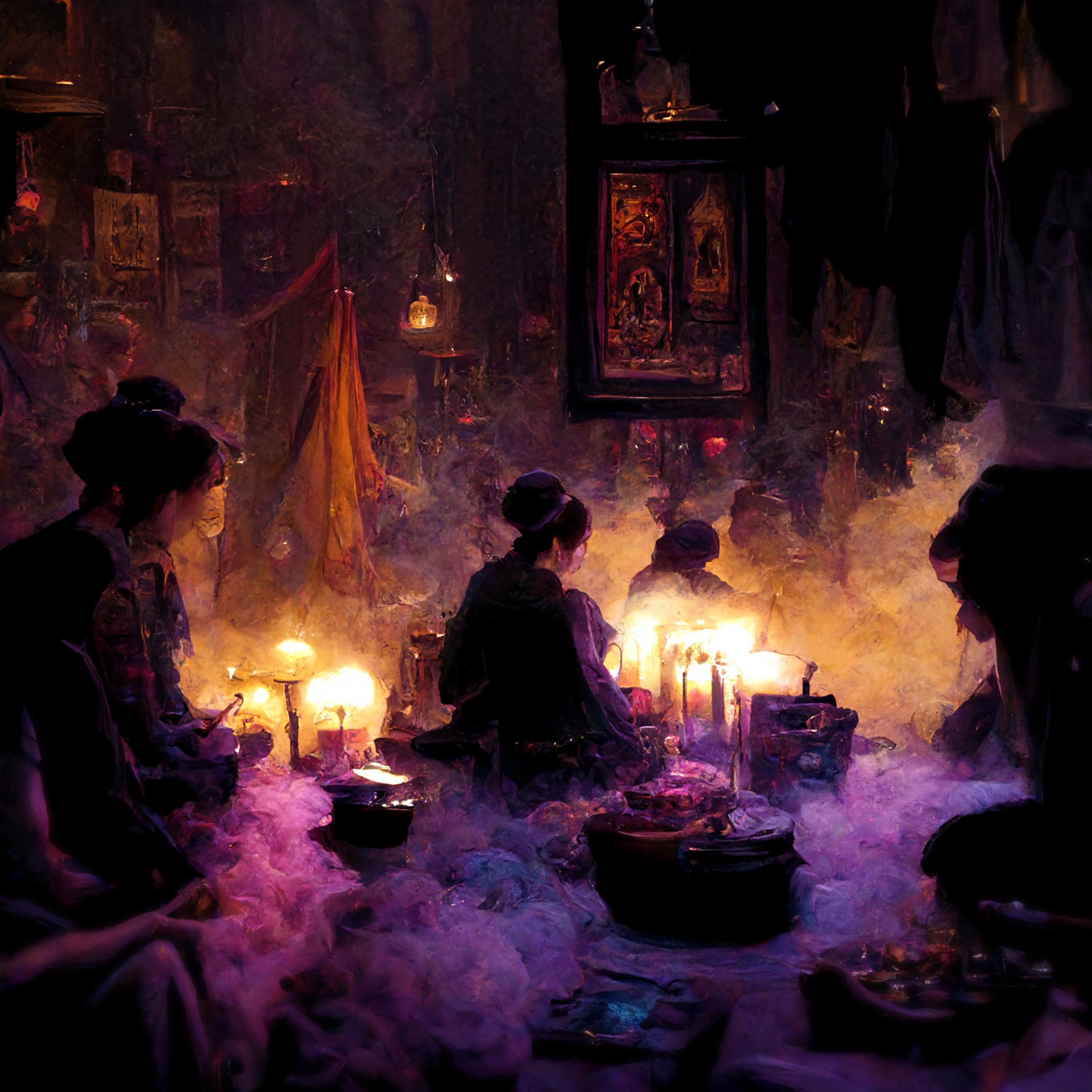 Witch Den Fantasy Art Print, Witch Instant Download Printable Home ...