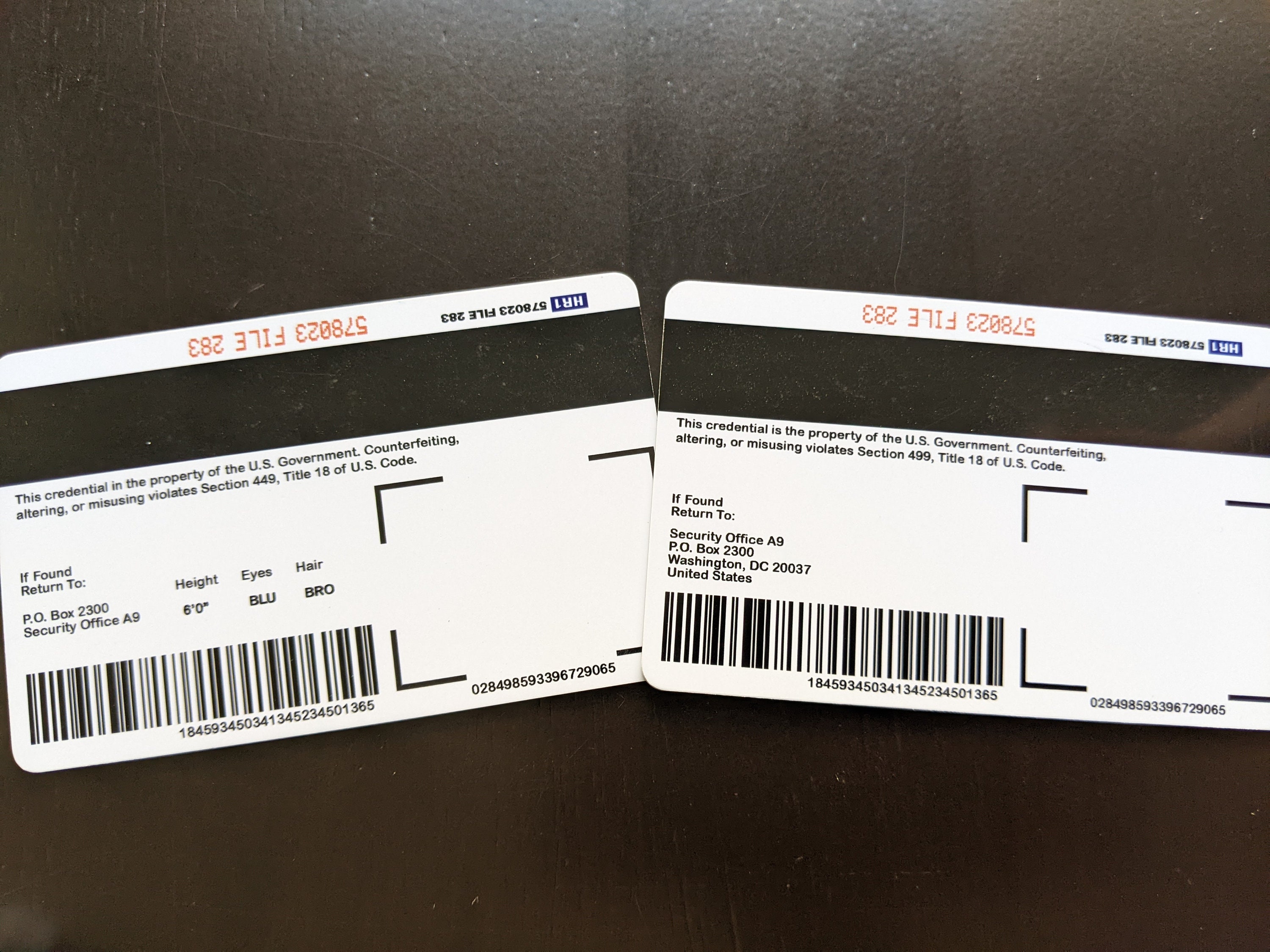 Agents of S.H.I.E.L.D. Prop ID Cards Screen Accurate - Etsy