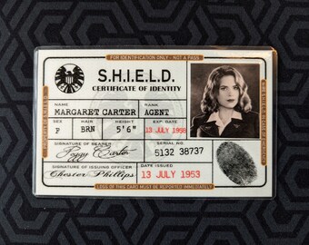 Agents of S.H.I.E.L.D. Secret File & ID Cards Paper Props TV Show Movie ...
