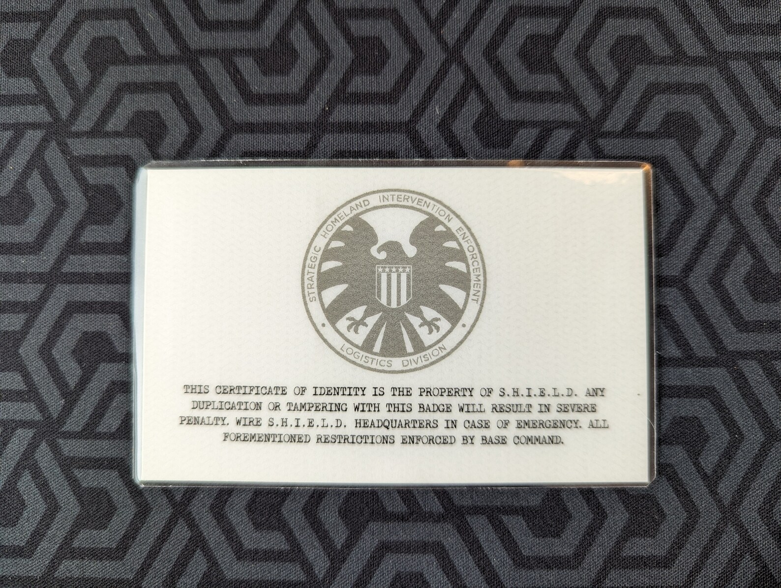 Agents of S.H.I.E.L.D. (1950's) Prop ID Cards - Etsy