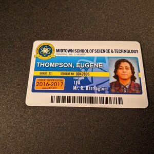 Midtown Tech School ID Card Fanmade MCU Prop - Etsy Canada