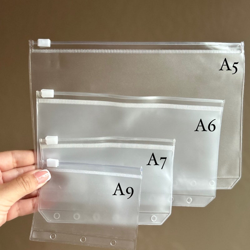 Zipper Cash Envelopes - Etsy