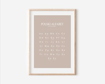 Polish Language Poster - Etsy