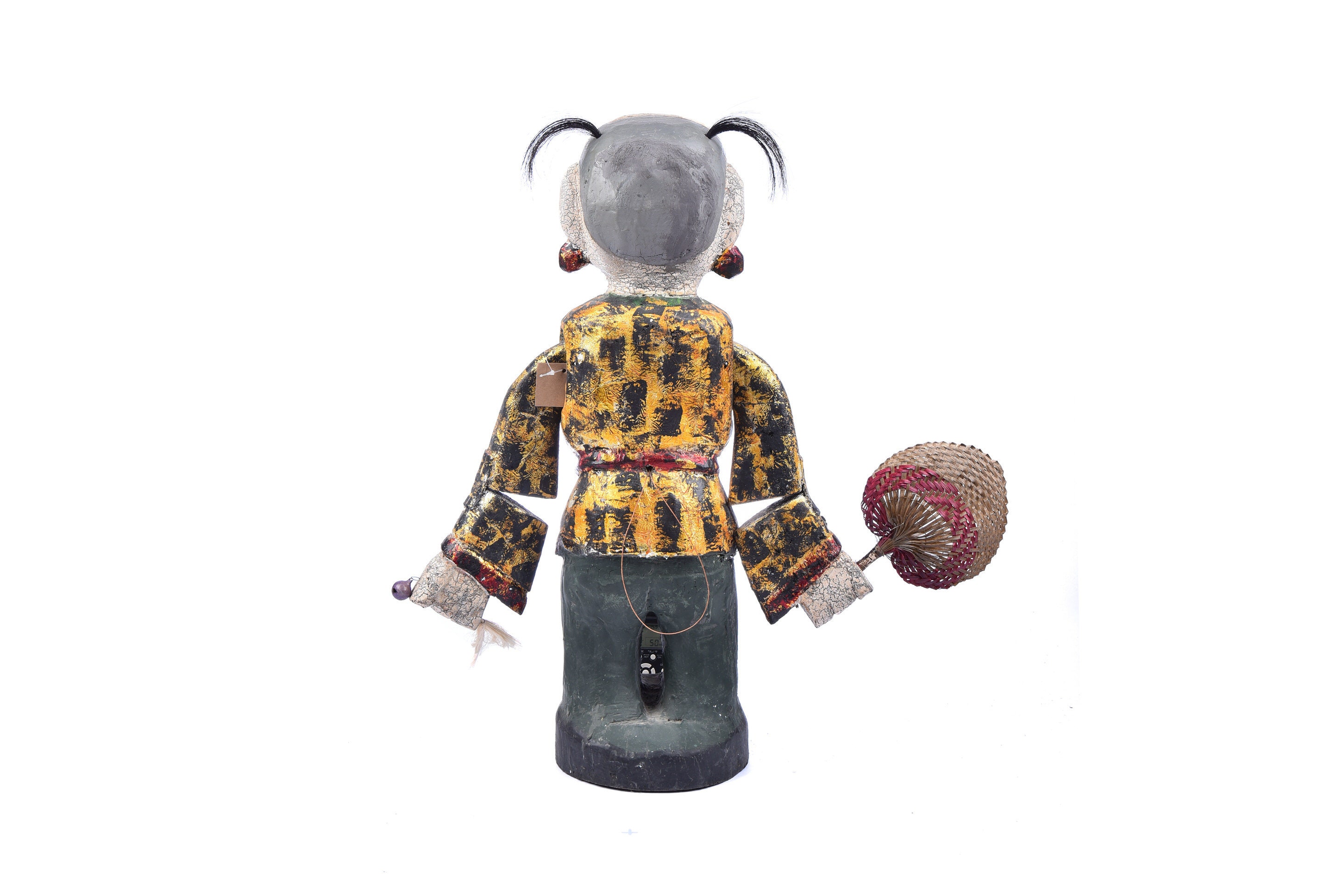 Handmade Earth God Water Puppet Home Wood Decoration Vietnam Folktale ...