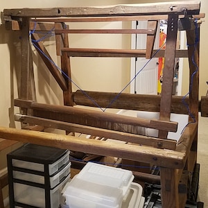 Large Antique Weaving Loom for Rugs, Blankets and More - Etsy