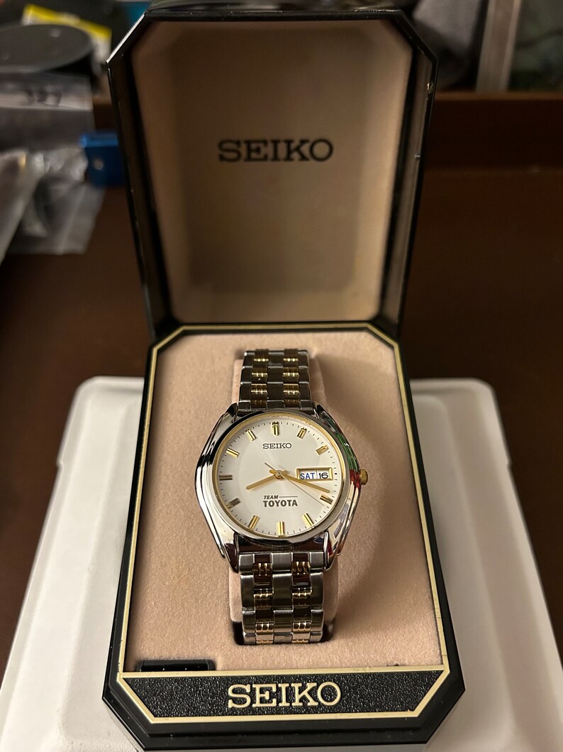 Seiko Team Toyota Wristwatch - Etsy