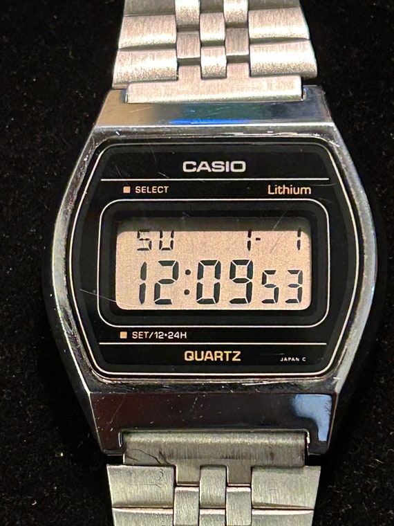 Wilson Digital Watch Stainless Steel Expansion/Alarm … - Gem