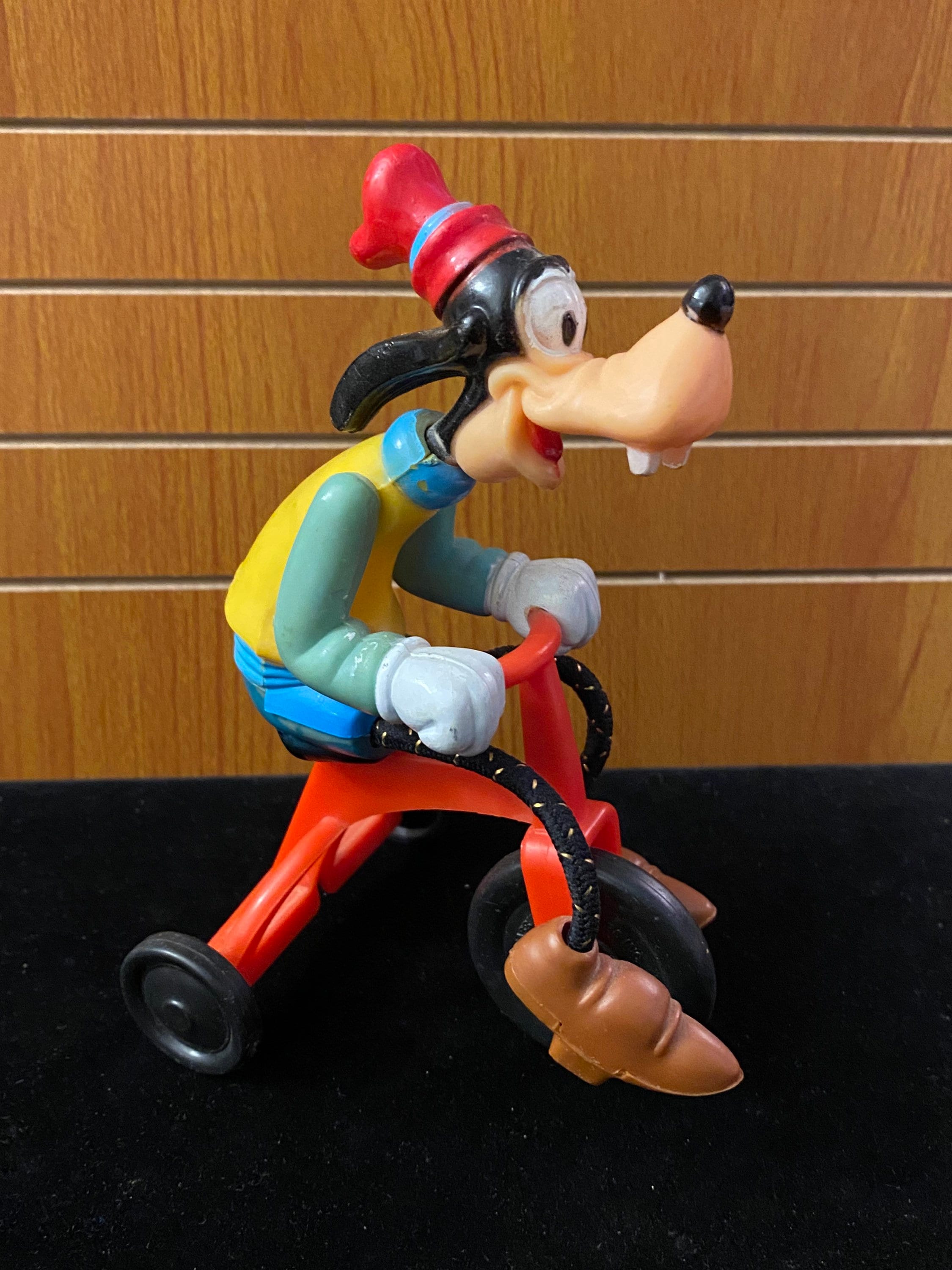 Vintage Goofy on Tricycle - Etsy