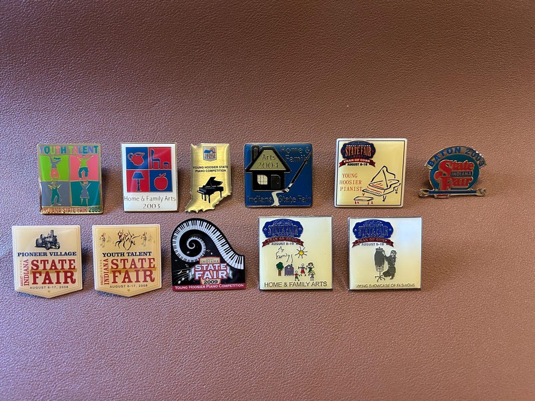 Indiana State Fair Lapel Pins - Etsy