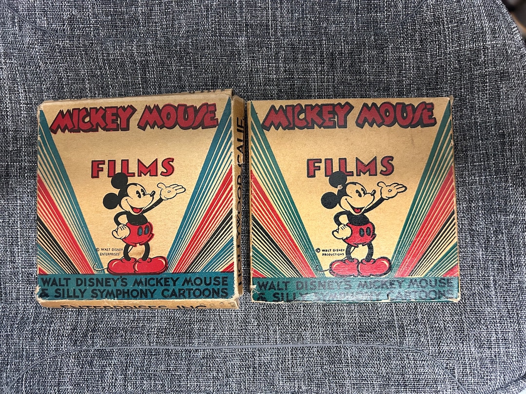 Antique Vintage Disney Mickey Mouse 8mm Films - Etsy