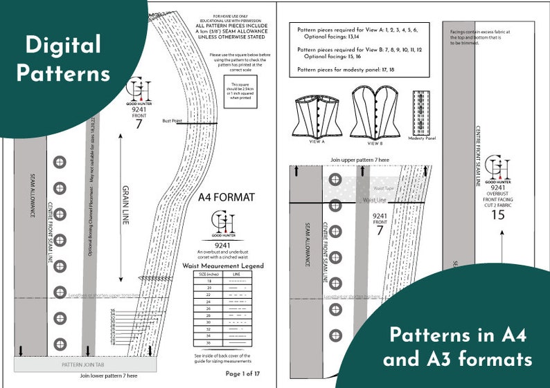 The Quick and Dirty Guide to Corsets - Sew Your Own Corsets - E-BOOK - Etsy