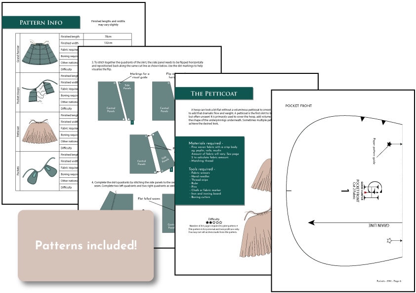 GH Pattern - 8741 - Pannier Pack - Etsy