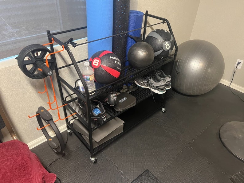 Yoga Mat Storage Rack Weight Rack for Home Gym Home Gym - Etsy