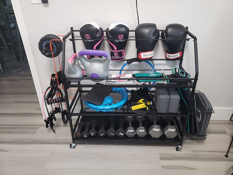 Home Gym Storage Rack Weight Rack for Home Gym Heavy Duty - Etsy
