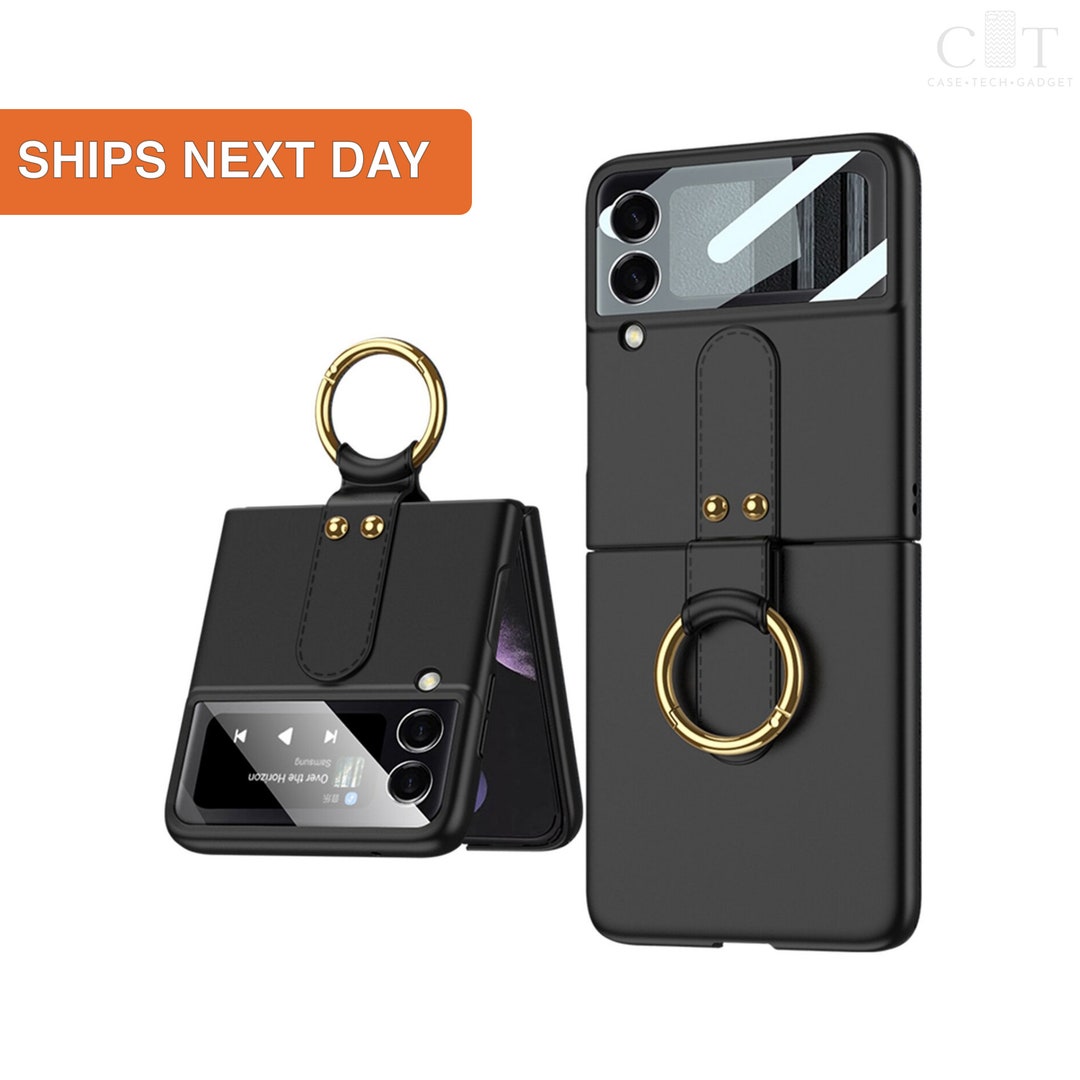 Case Made for Galaxy Z Flip 4 Ring Back Case Handmade Luxury - Etsy ...