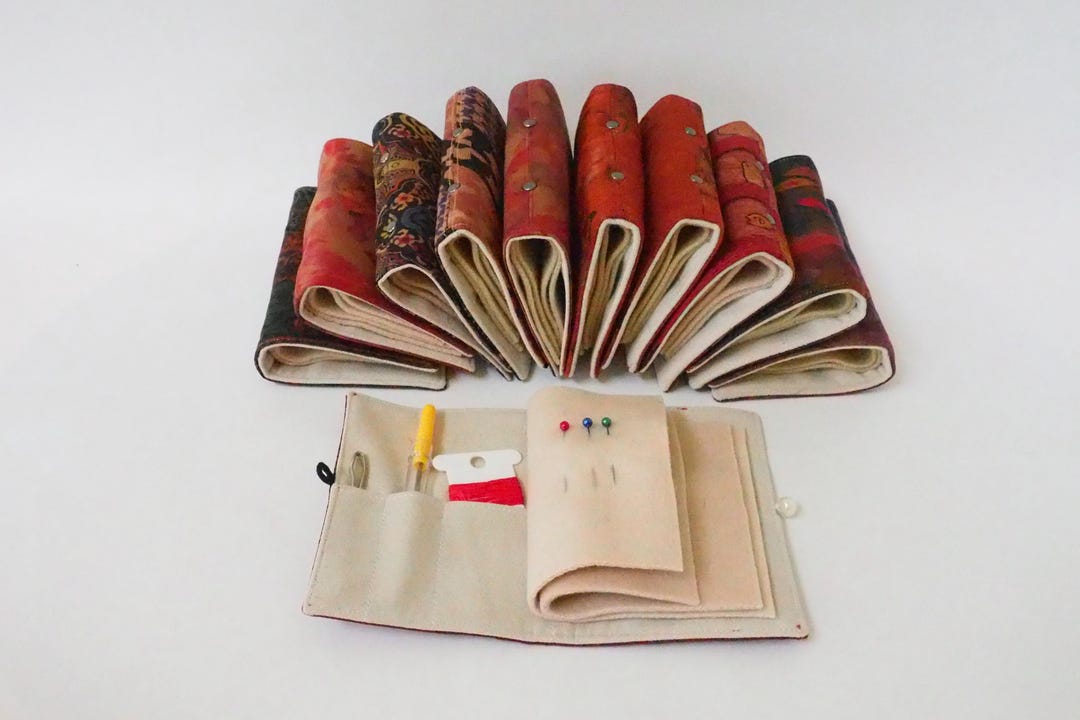 Personalized Silk Needle Book With Brushed Fine Wool Flannel Paper ...