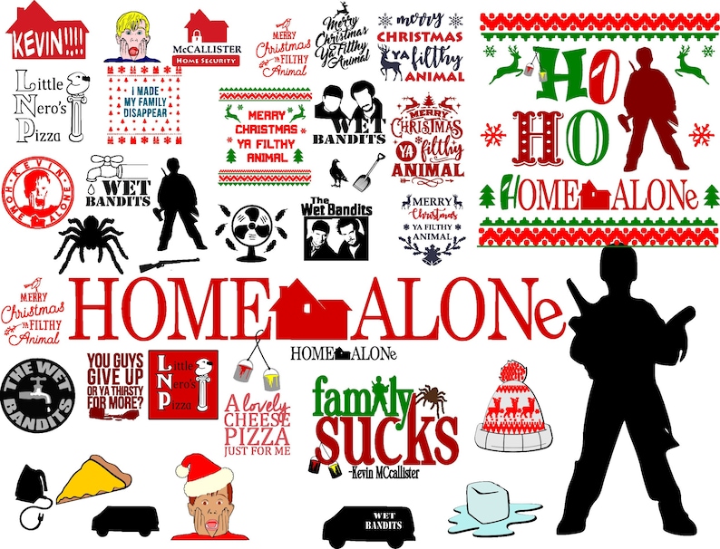 Home Alone Svg Bundle Kevin Svg Bundle Wet Bandits Svg - Etsy Canada
