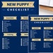 Pet Checklist,puppy List,puppy Planner,puppy Tracker,dog Checklist, Dog ...