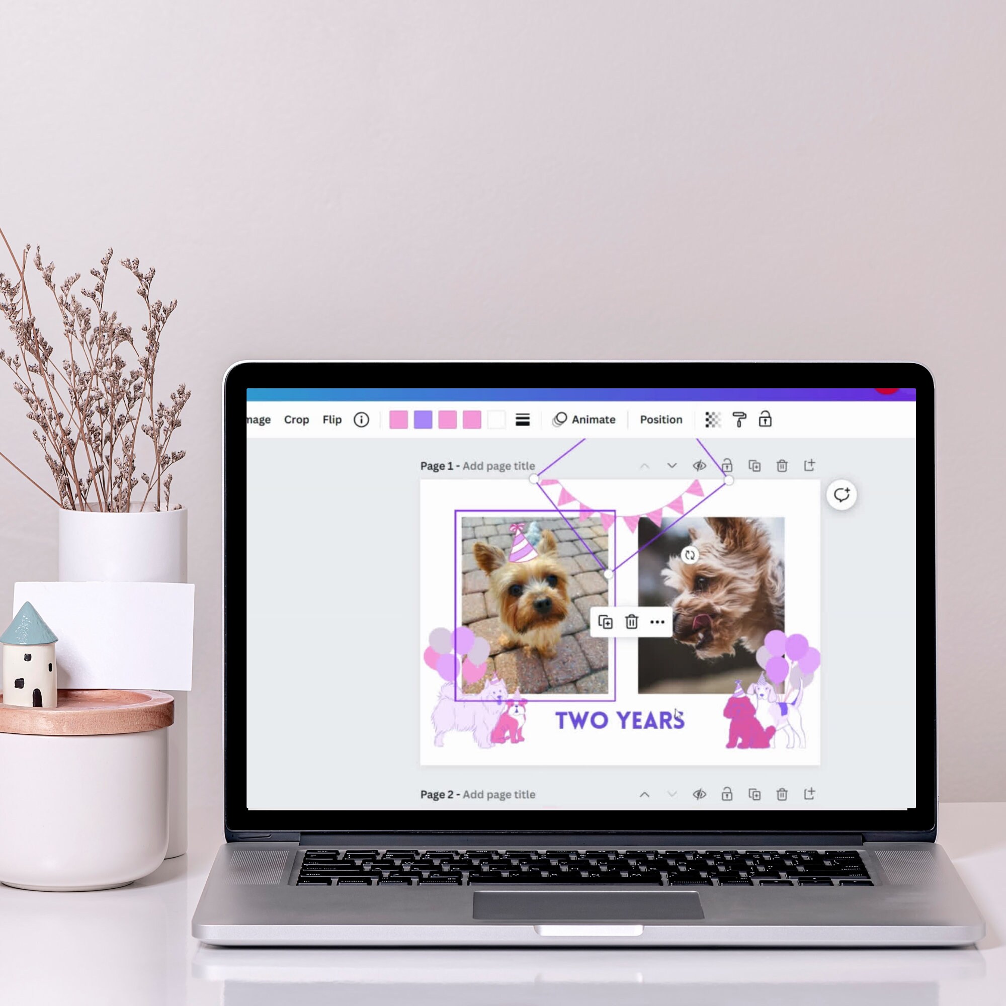 Customize Dog Themed Birthday Party Bundle Puppy Party Instant Download ...