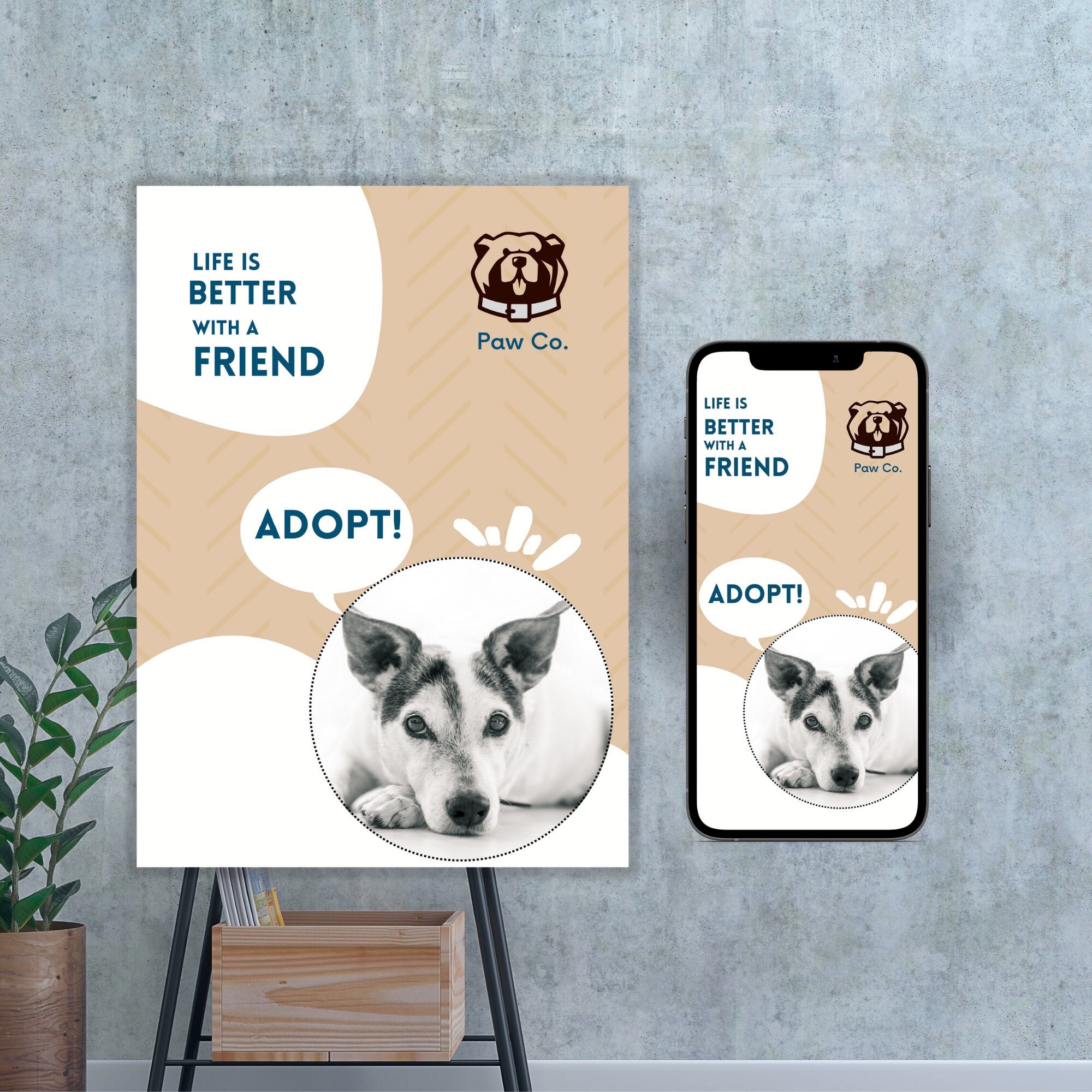 Pet Adoption Printable Bundle, Adopt A Dog, Dog Day Digital & Printable ...