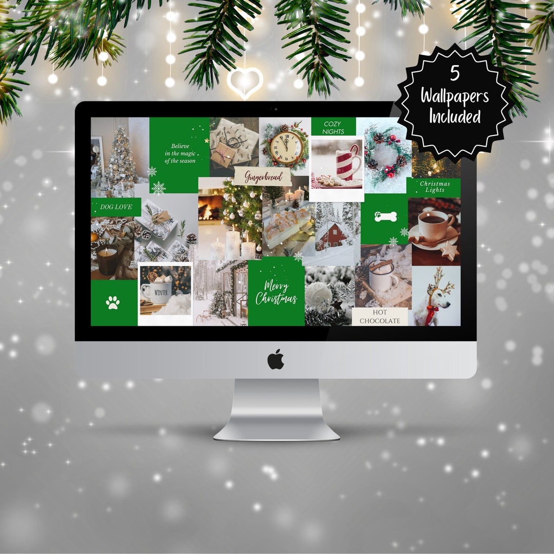 Christmas Themed Wallpaper Bundle, Wallpaper Organizer, Wallpaper ...