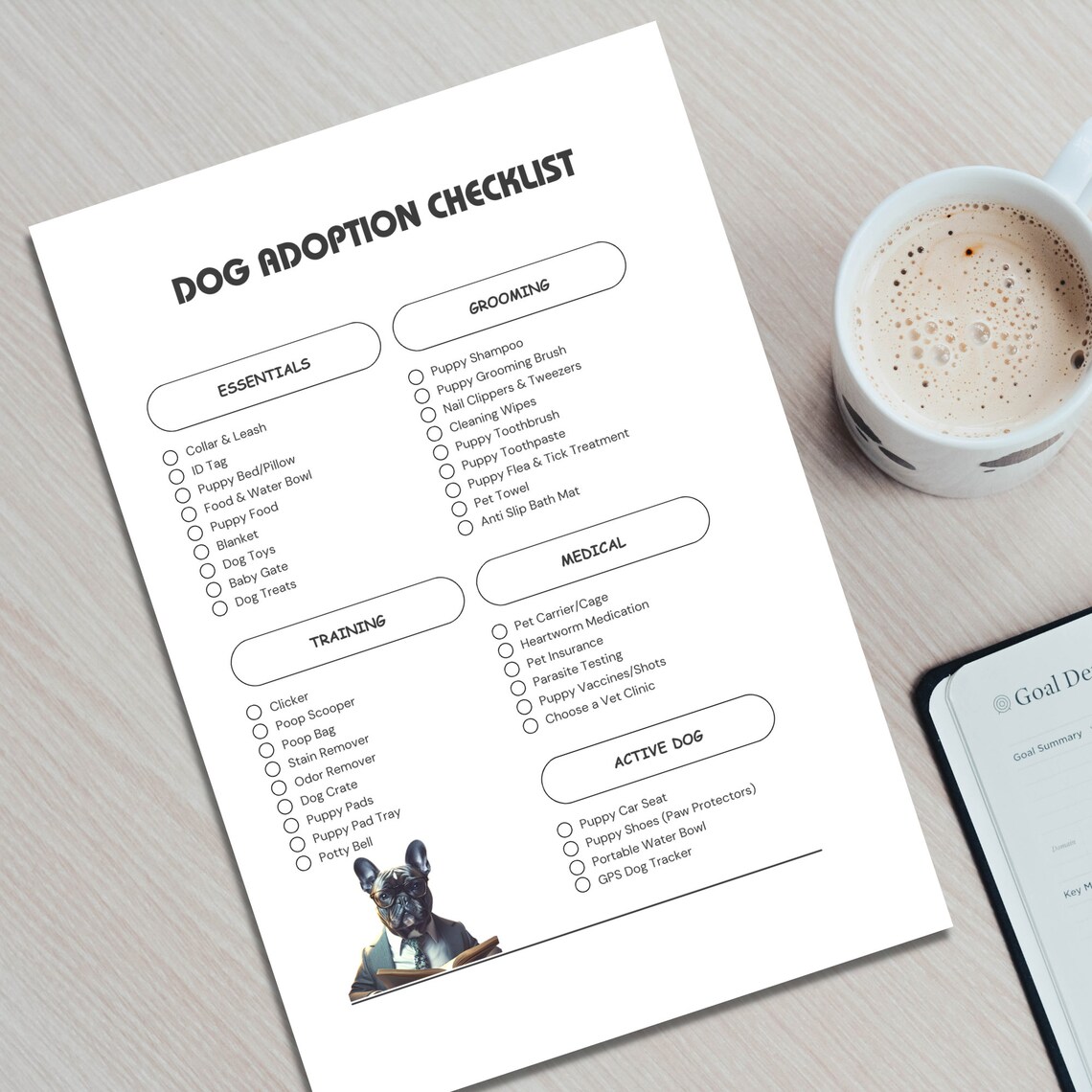 Pet Checklistpuppy Listpuppy Plannerpuppy Trackerdog - Etsy