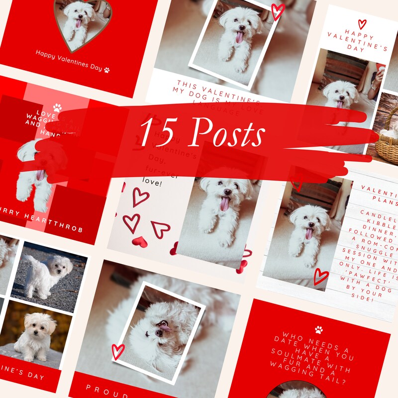 Dog Valentine - Etsy