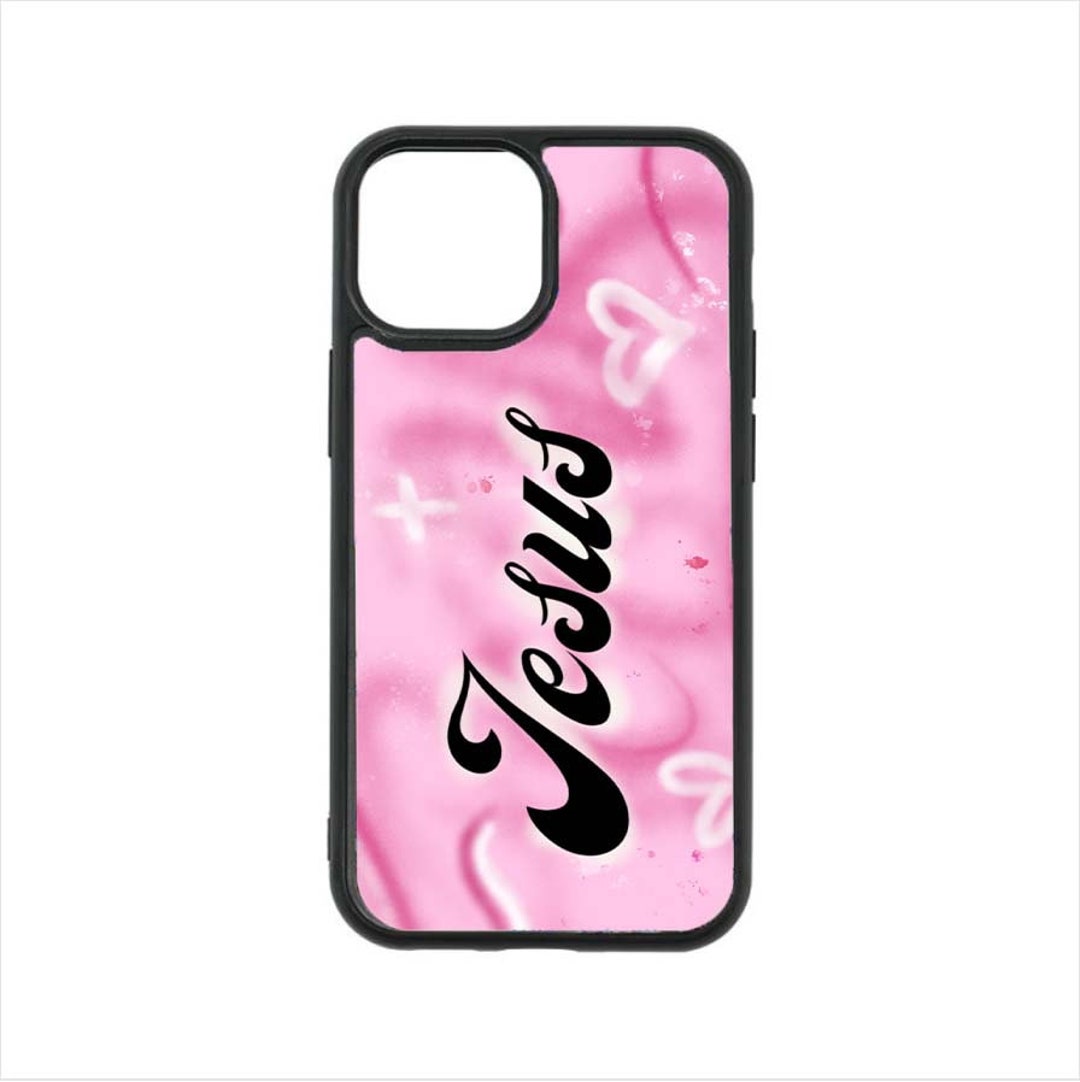 Jesus Y2K Airbrush Pink Christian iPhone Case - Etsy