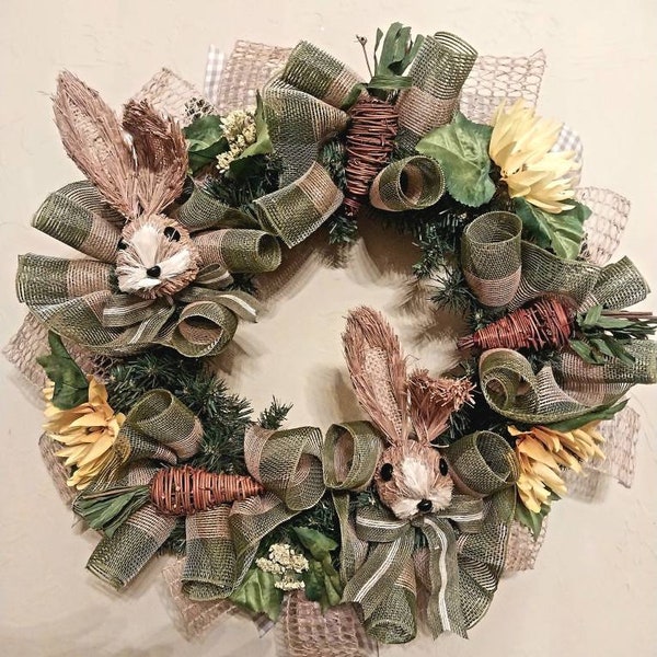 Springtime Wreath - Etsy