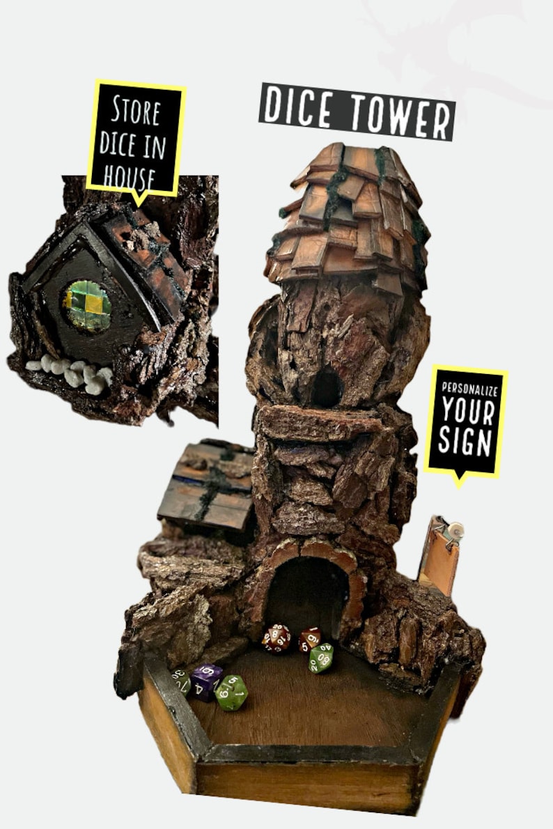 Dice Tower - Etsy
