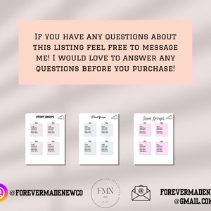 Editable Stunt Group Template, Cheer Coach Planner, Printable - Etsy