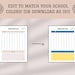 Editable 9 Panel Formation Template, Cheer Coach Planner, Printable - Etsy