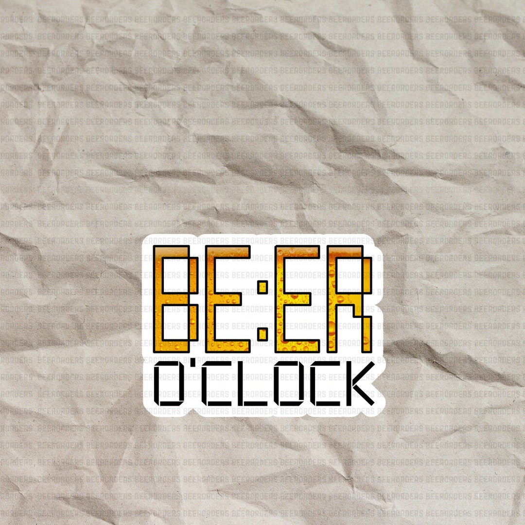 Digital Beer Sticker: High-quality PNG Image for DIY Gifts, Handmade ...