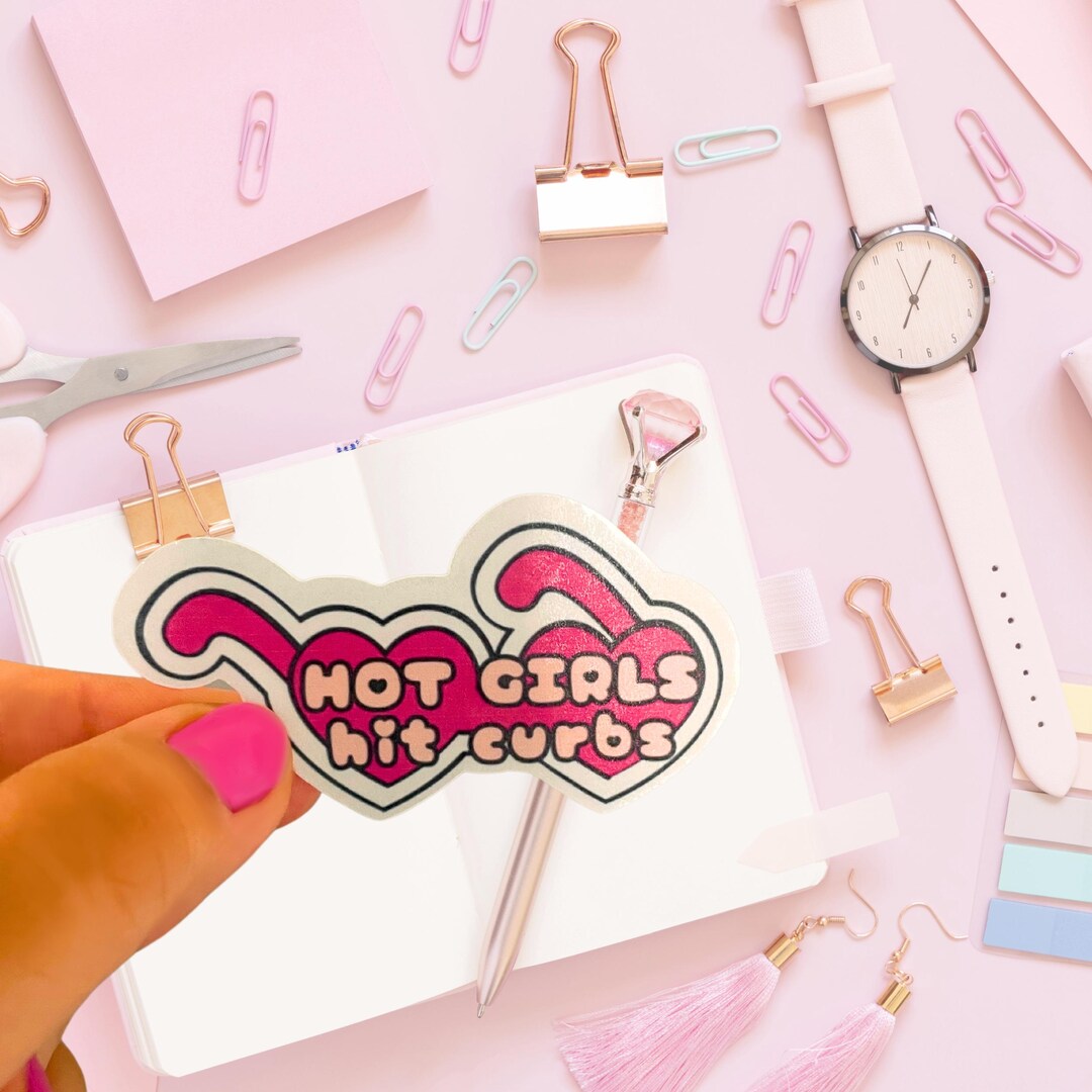 Hot Girl Sticker for Adults - Positive Quotes and Sayings - Adult Humor ...