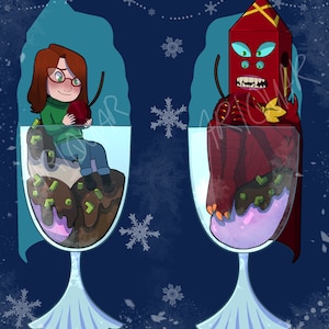 Adventure Time Simon and Betty Vinyl Stickers - Etsy