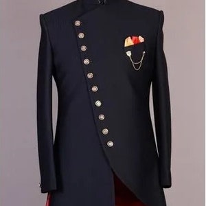 Indian Ethnic Designer Indowestern for Men Indowestern Blazer - Etsy