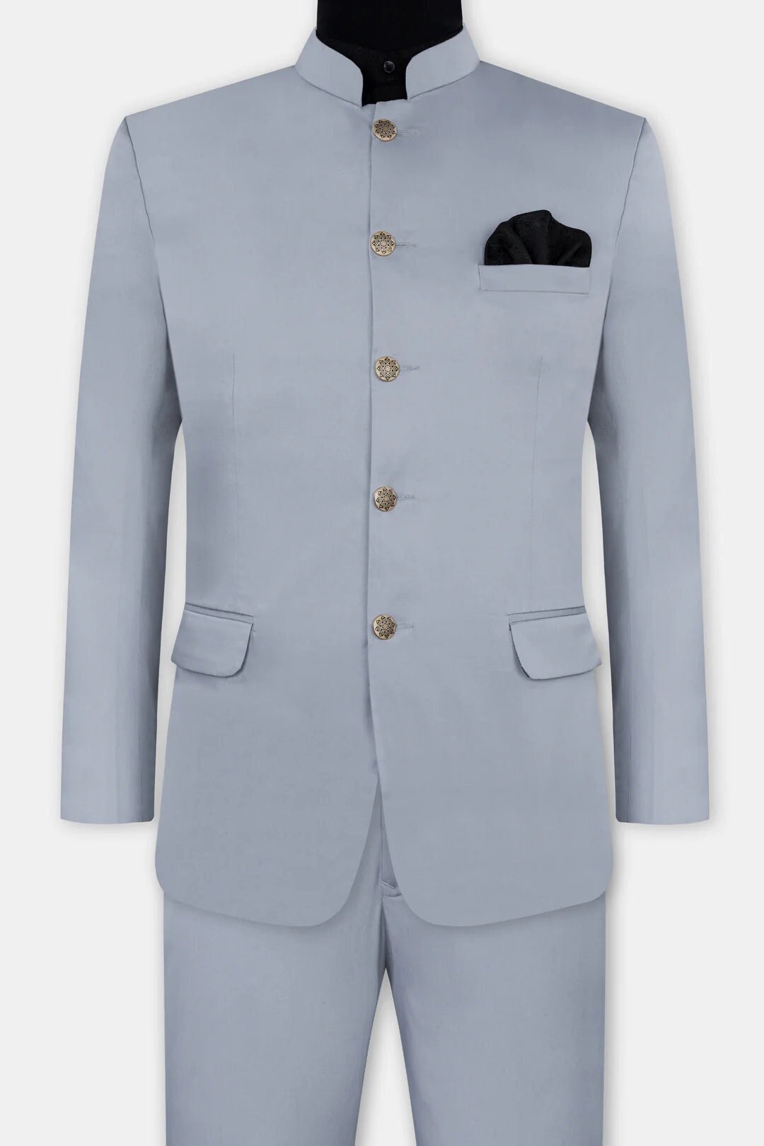 Chinese Collar Suit Designs