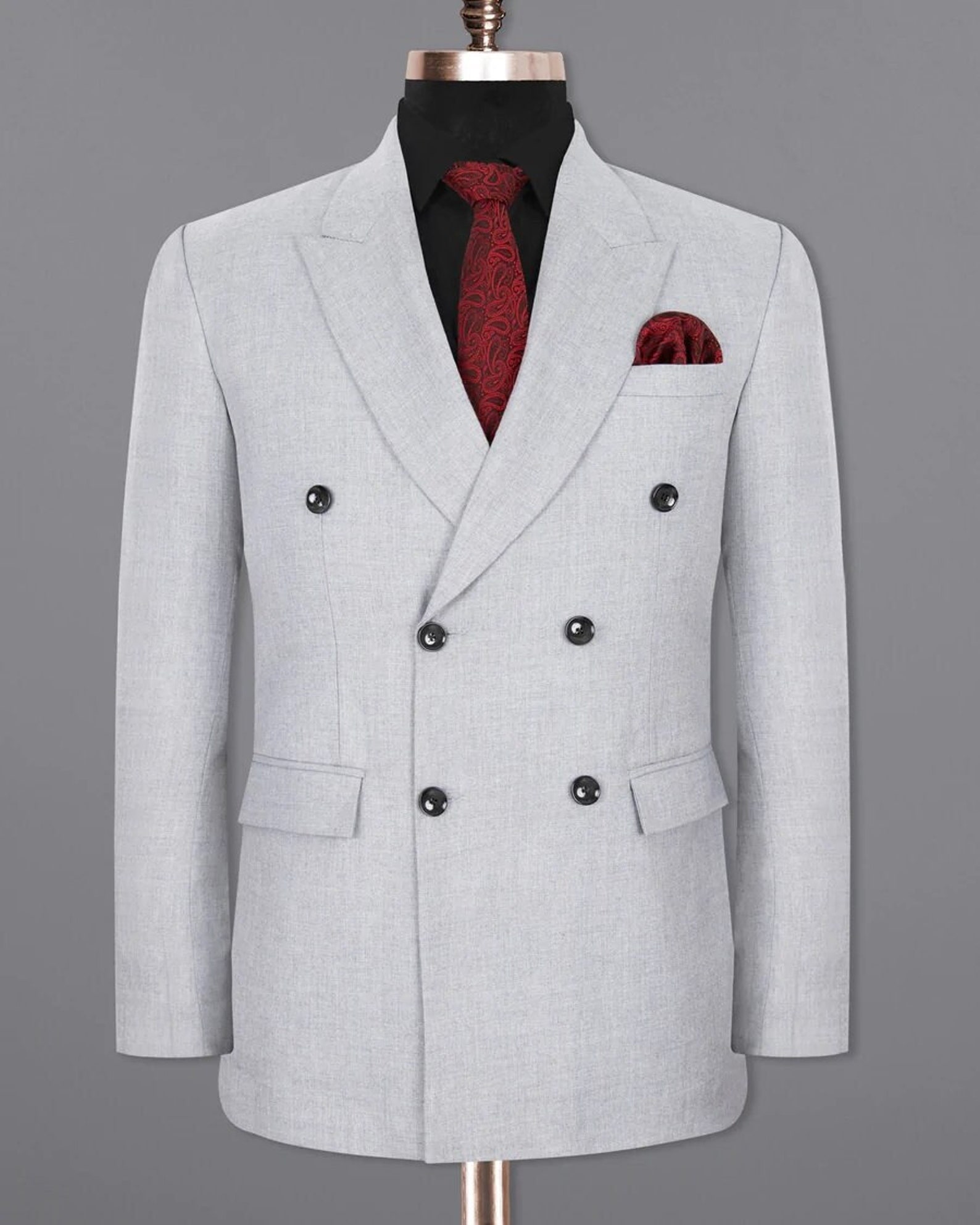 Black Double Breasted Formal Blazer for Men Blazer for - Etsy