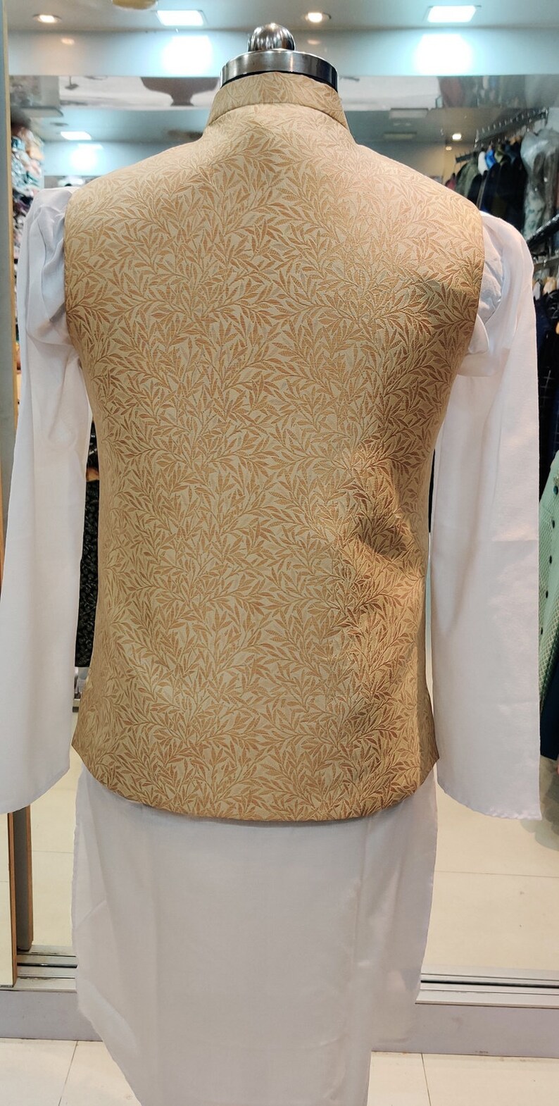 Printed Nehru Jacket for Men Modi Jacket for Men Nehru - Etsy