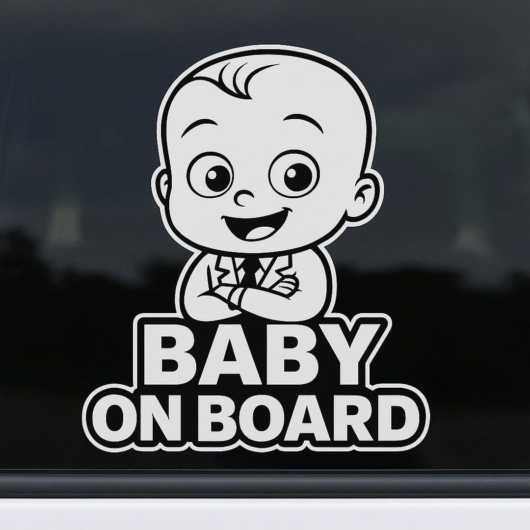 Boss Baby on Board - Etsy