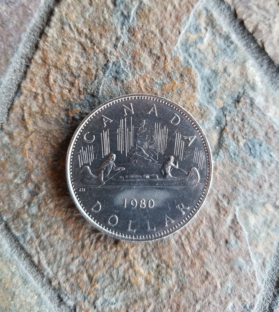 1980 Canadian 1 Dollar Coin - Etsy