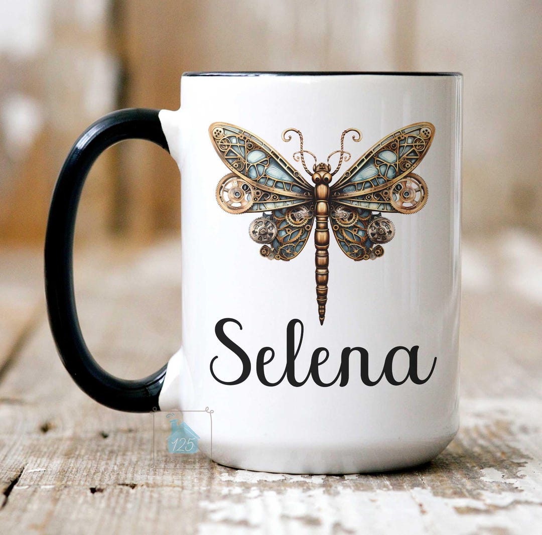 Dragonfly Mug, Dragonfly Gifts, Dragonfly Coffee Mug, Insect Lovers ...