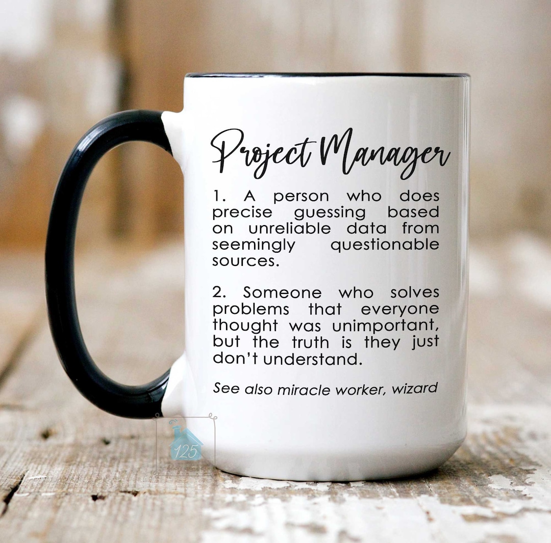 Project Manager Mug, Project Manager Gift for Project Manager ...